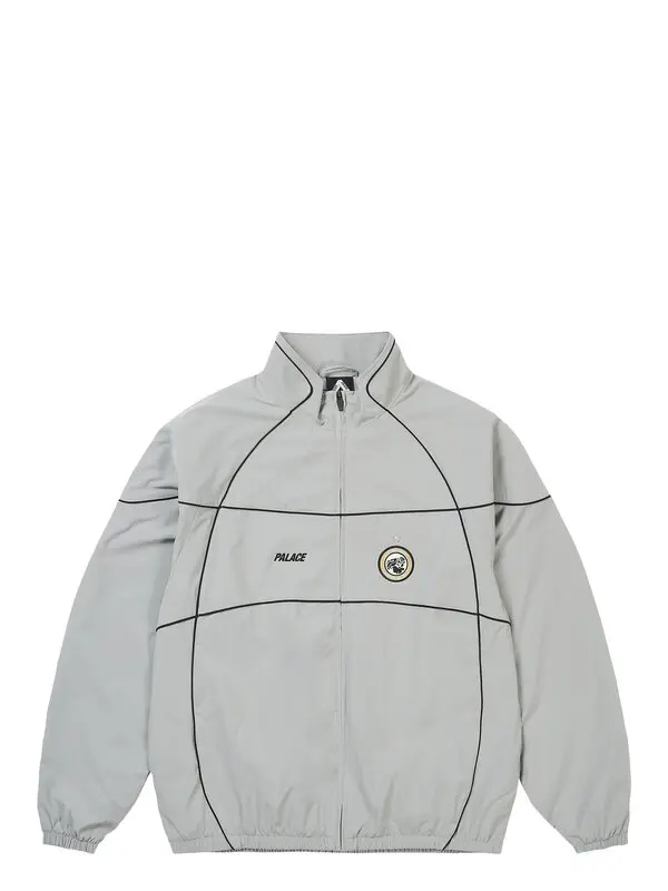 PALACE Pro Team Piped Shell Jacket - Grey
