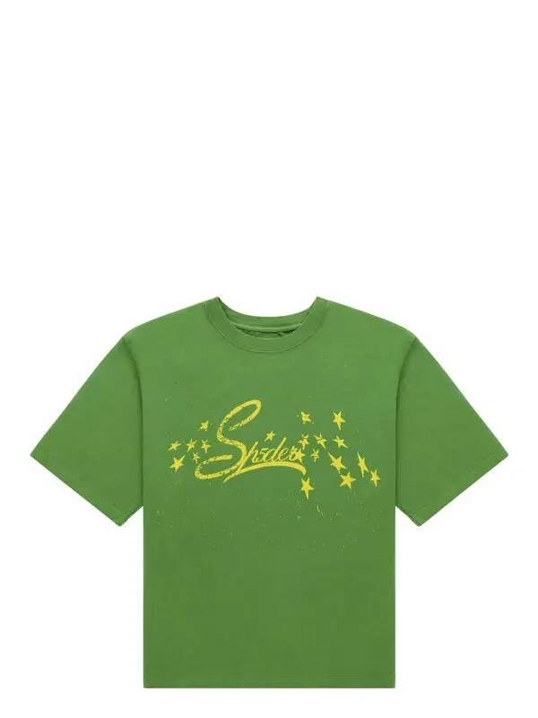 SP5DER Printed T-shirt - Green