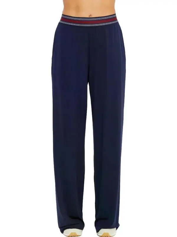 The Upside Harlan Wide-leg Trousers - Blue