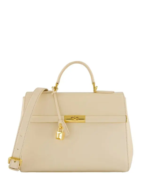 Dolce & Gabbana Marlene Palmellato Handbag - White