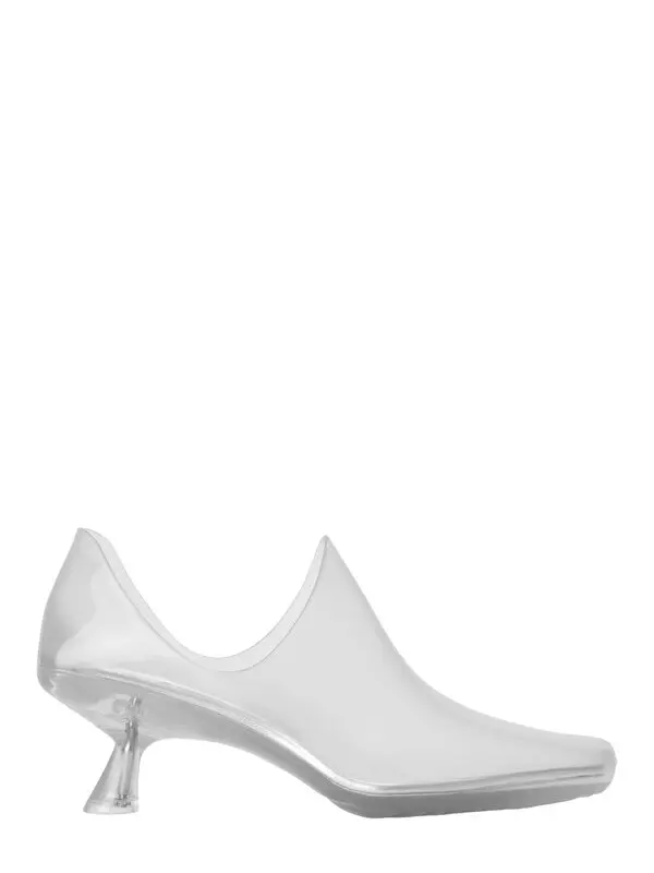 Loewe Emily Aqua Ankle Boots - Clear
