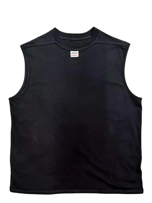 Commission Sleeveless T-shirt - Black