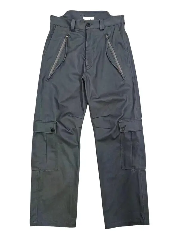 Commission Cargo Zip Trousers - Grey