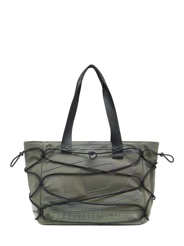 DIESEL® Cord-detail Tote Bag - Green