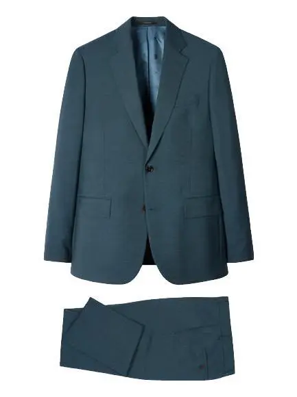 Paul Smith The Brierley Dark Wool Suit - Green