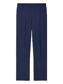 Paul Smith Stretch-wool Seersucker Check Trousers - Blue