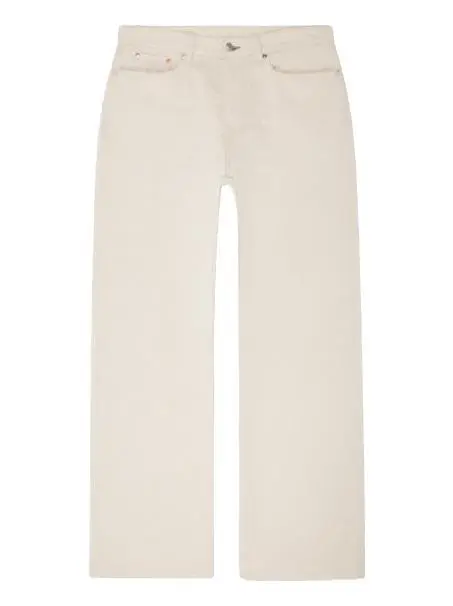 Paul Smith Cotton-linen Twill Five-pocket Trousers - White