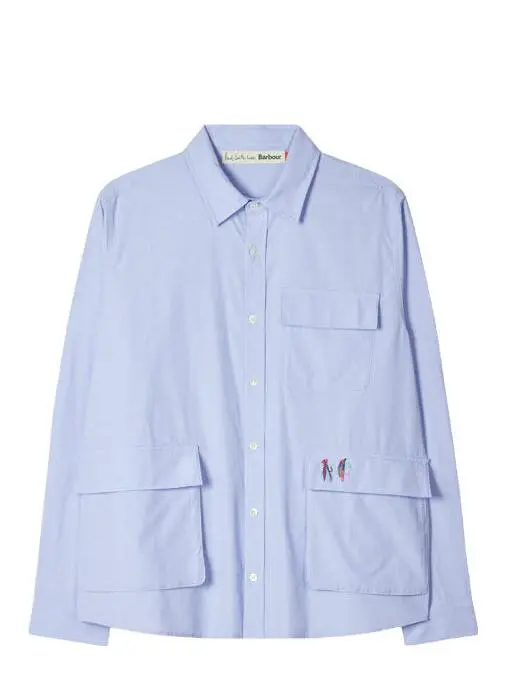 PAUL SMITH LOVES BARBOUR Mid- Swale Shirt - Blue