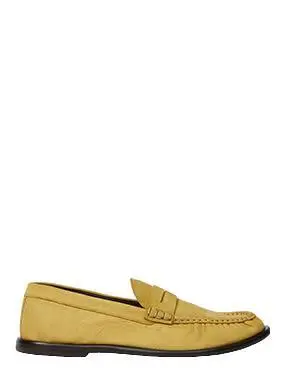 Paul Smith Nubuck Leather Loafers - Green