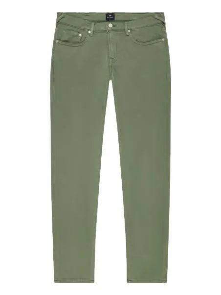 Paul Smith Tapered-fit Gart Dyed Jeans - Green