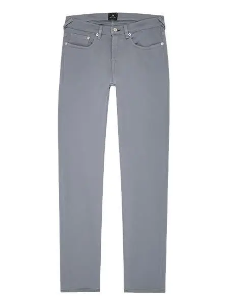 Paul Smith Mid Tapered-fit Gart Dyed Jeans - Grey