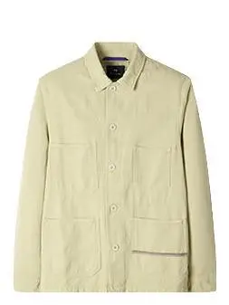 Paul Smith Cotton-linen Work Jacket - Green
