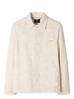 Paul Smith Cotton Work Jacket - White