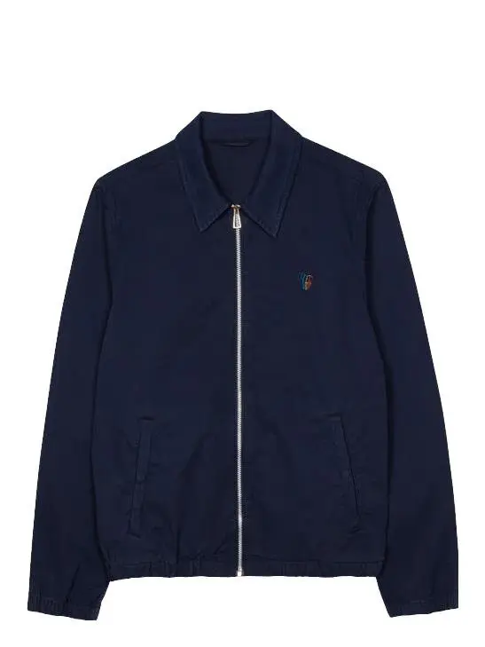 Paul Smith Cotton-blend 'zebra' Work Jacket - Blue