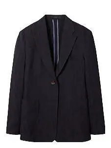 Paul Smith Seersucker Blazer - Blue