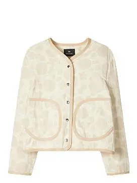 Paul Smith Floral Jacquard Jacket - White