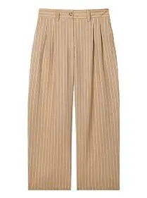 Paul Smith Wool Stripe Trousers - Brown