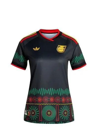 Adidas Jamaica 2026 Bob Marley Away Jersey - Black