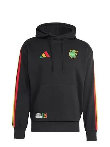 Adidas Jamaica Bob Marley Dna Fleece Hoodie - Black