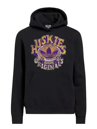 Adidas Huskies Ncaa Hoodie - Washington Black Ncaa/wtn/7yy
