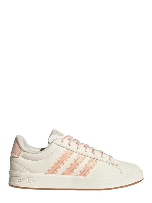 Adidas Grand Court 3.0 Sneakers - Core White/blush Pink/gum