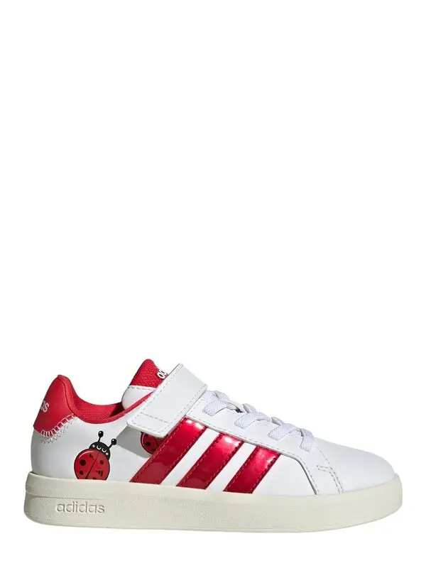 Adidas Grand Court 3.0 Sneakers - Cloud White/pure Ruby/off White