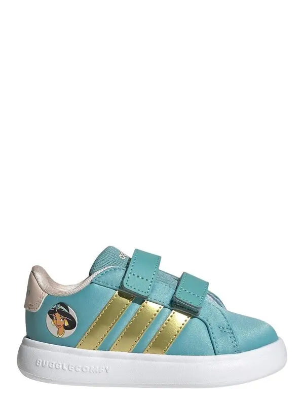 Adidas Grand Court 3.0 Disney Aladdin Jasmine - Mint Ton/gold Metallic/wonder Quartz