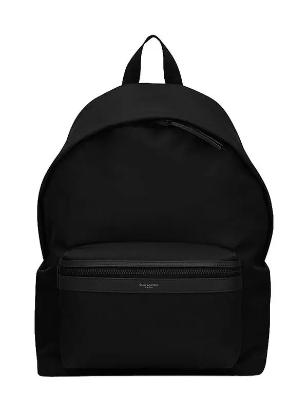 Saint Laurent City Backpack - Black