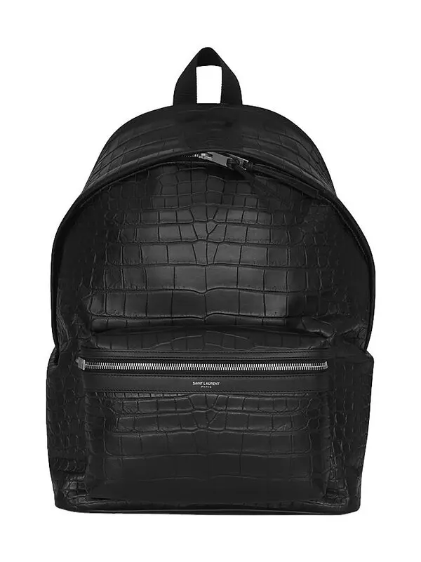 Saint Laurent City Backpack - Black