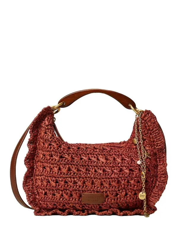 TWINSET Ruffled Tote Bag - Red