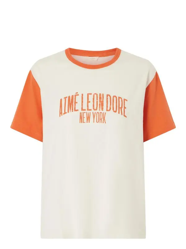 Aimé Leon Dore Vintage Cotton T-shirt - White