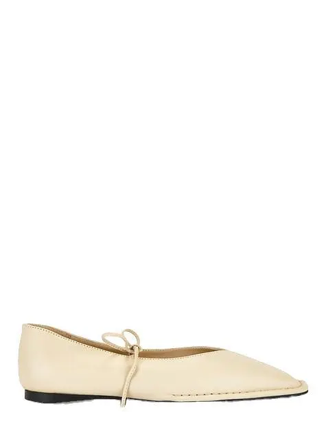 ALOHAS Sway Ballet Flat - Cream