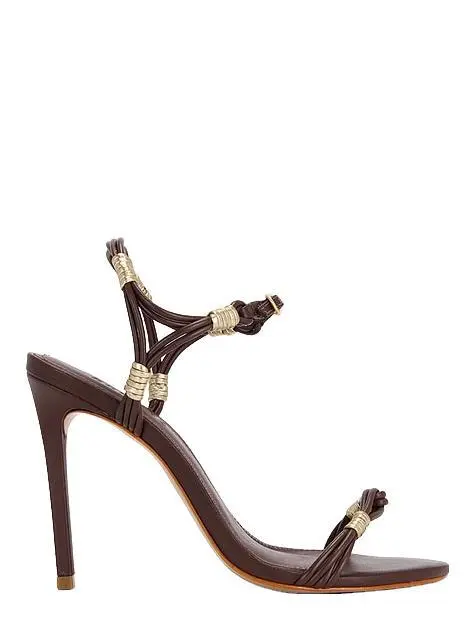 Schutz Nara Sandal - Root Brown