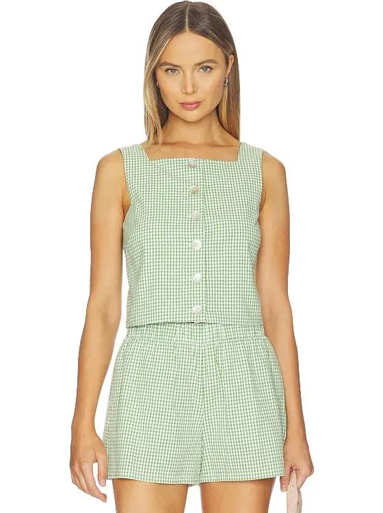 Show Me Your Mumu Maren Top - Field Green
