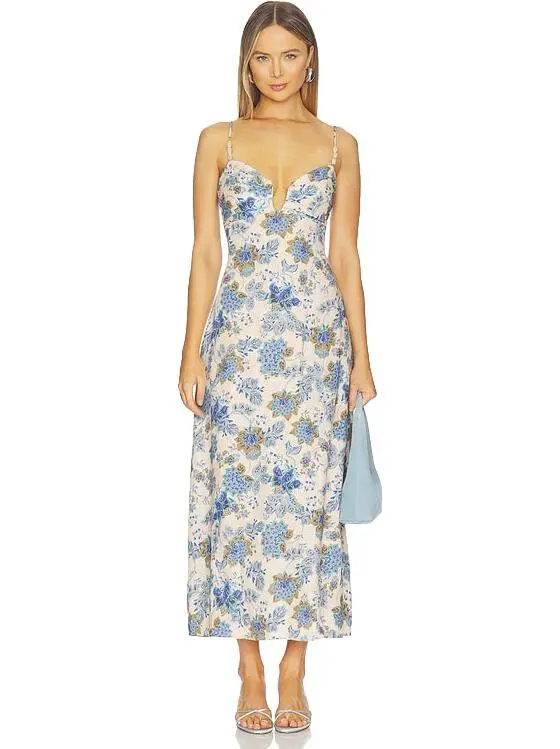 Minkpink Lucia Midi Dress - Chintz Floral
