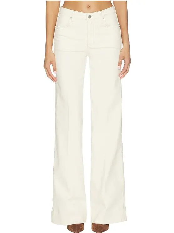 Rag & Bone Ruby Flare Trouser Pants - Ecru