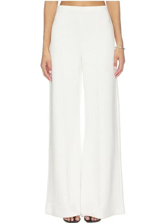 RIPLEY RADER Scuba Wide Leg Pant - Off-white