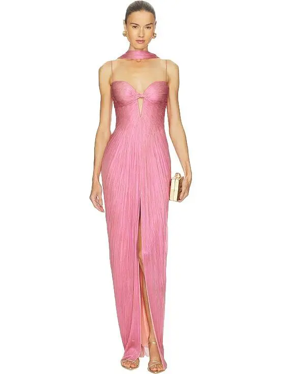 MARIA LUCIA HOHAN Tonia Dress - Sorbet