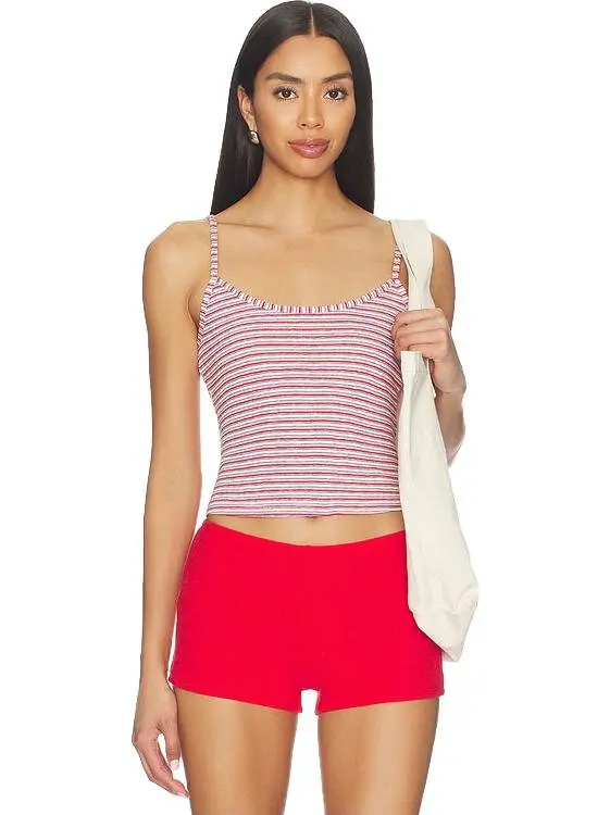 FAIT PAR FOUTCH Karina Tank Top - Candy Stripe