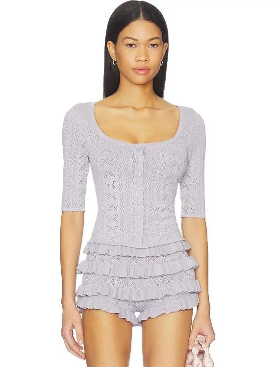 Majorelle Zhavia Cardigan - Lilac