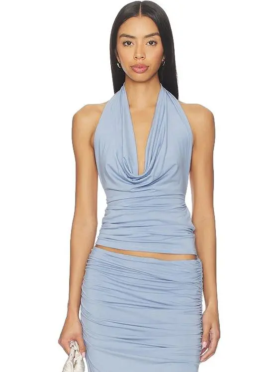 NIA Declan Top - Slate Blue