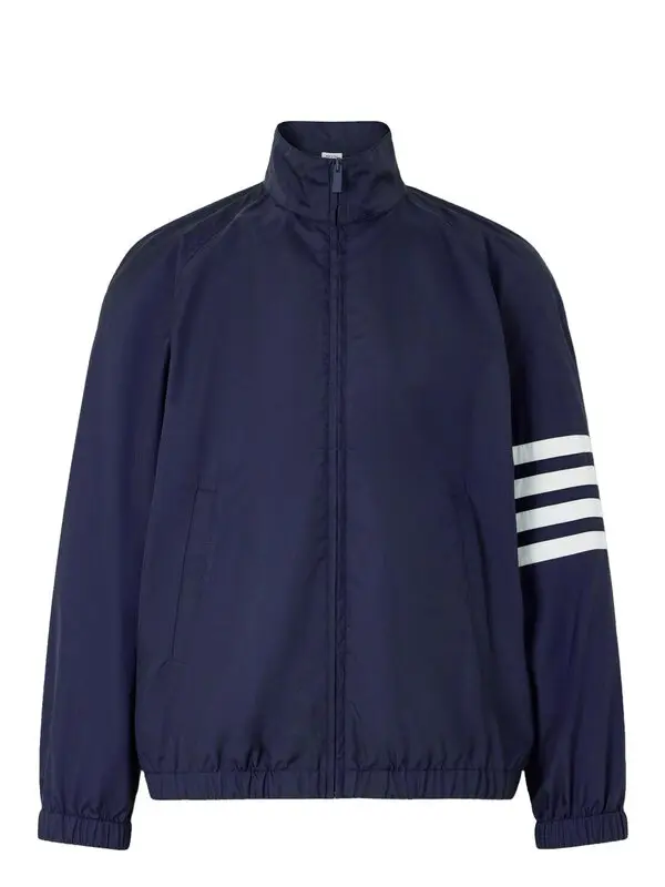 Thom Browne Striped Ripstop Track Jacket - Blue
