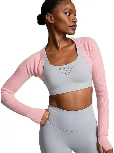 Victoria's Secret Rib Knit Shrug - Pink