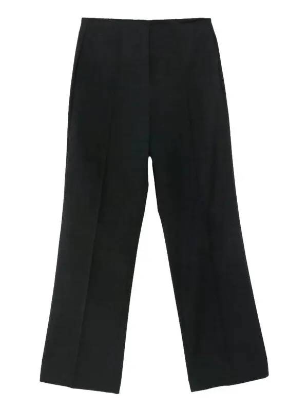 ENTIRE STUDIOS Straight-leg Trousers With Center Seam - Grey