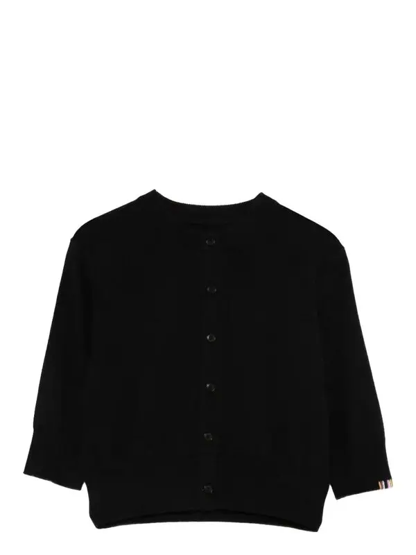 Extreme Cashmere Nº474 Super Little Buttoned Cardigan - Black