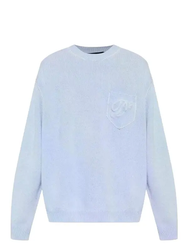 Dsquared2 Knit Jumper With Pocket - Blue