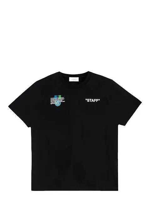 Off-White X Brigade Staff T-shirt - Black