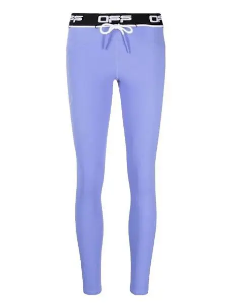 Off-White Active Logo Leggings - Purple