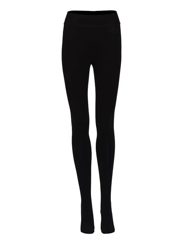 Magda Butrym Stretch-cotton Pants - Black
