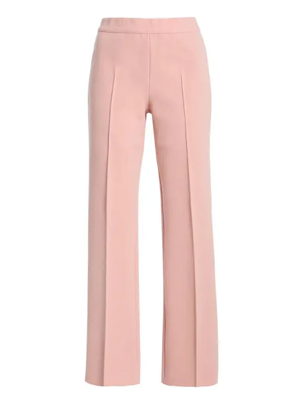 HIGH SPORT Louis Cotton-blend Knit Cropped Trousers - Pink